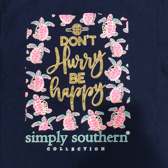 Simply Southern | Shirts & Tops | Simply Southern Sea Turtle Tee | Poshmark